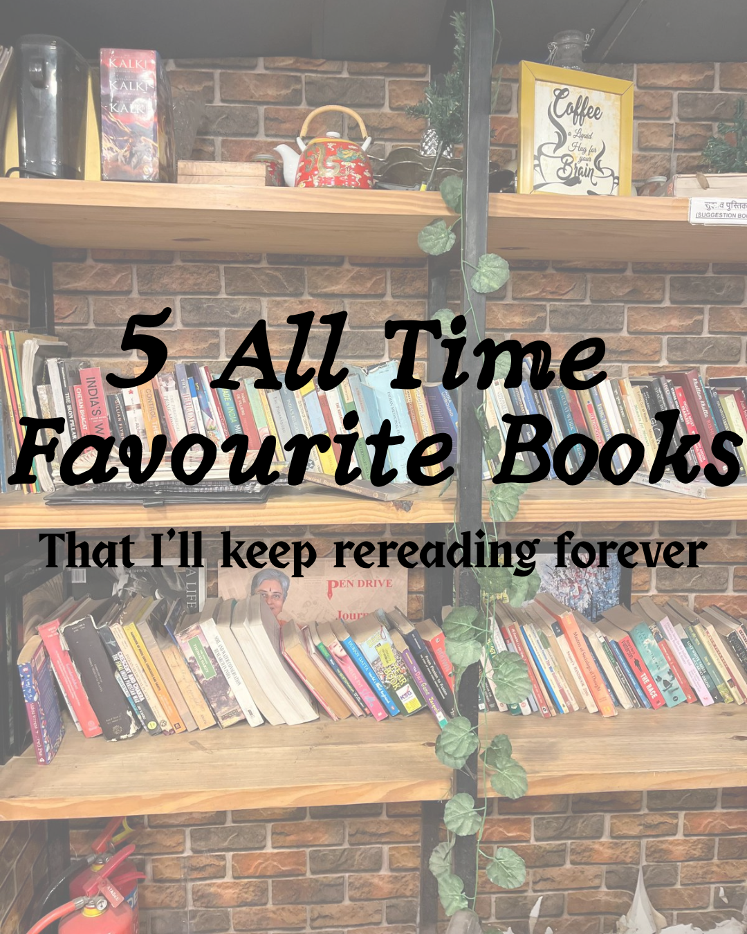 My Top 5 All-Time Favourite Books You Must Read at Least Once